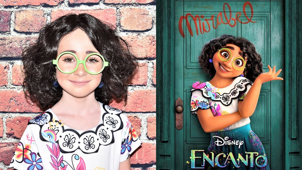 Leina Turn into Mirabel from Disney Encanto | Kids Make up Story for ...