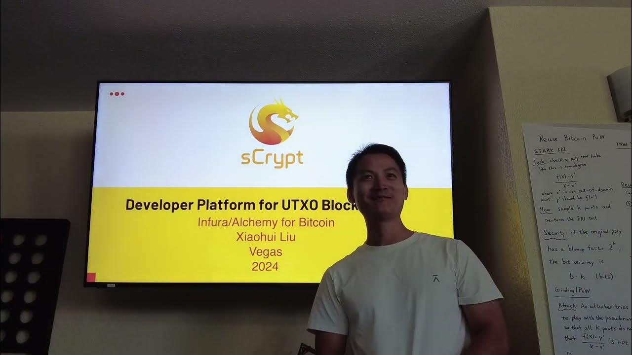 Developer Platform for UTXO Blockchains By Xiaohui - YouTube