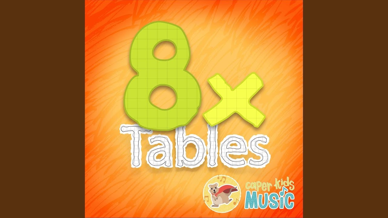 8 Times Table Song - YouTube