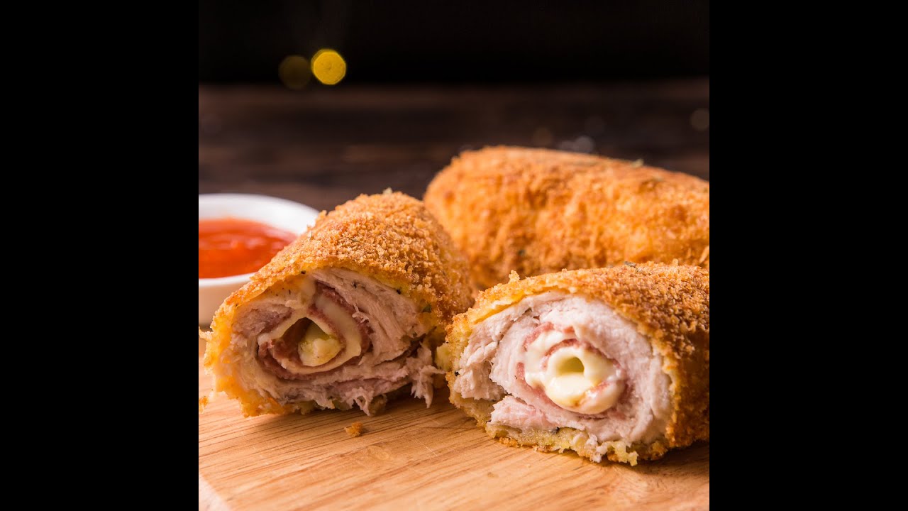 Chicken Cordon Bleu - YouTube