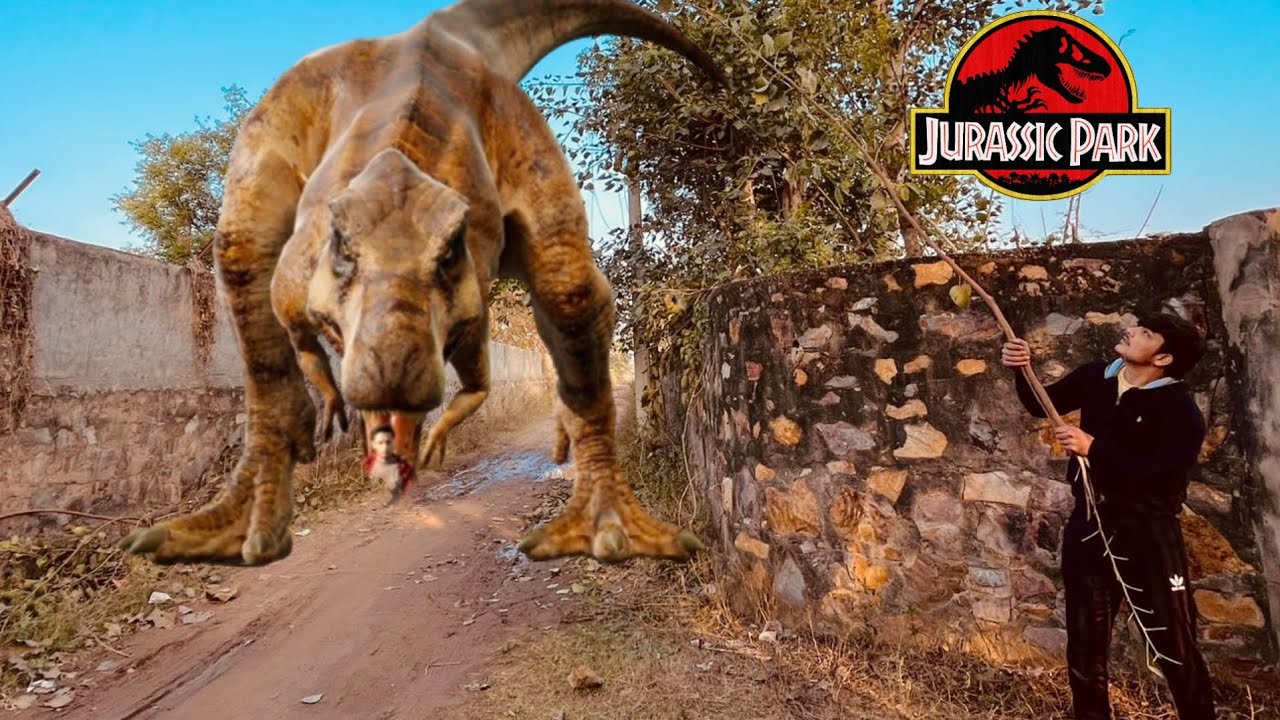 Last Blockbuster T-Rex Attack | jurassic World-1 Dinosaur Video | T-Rex ...