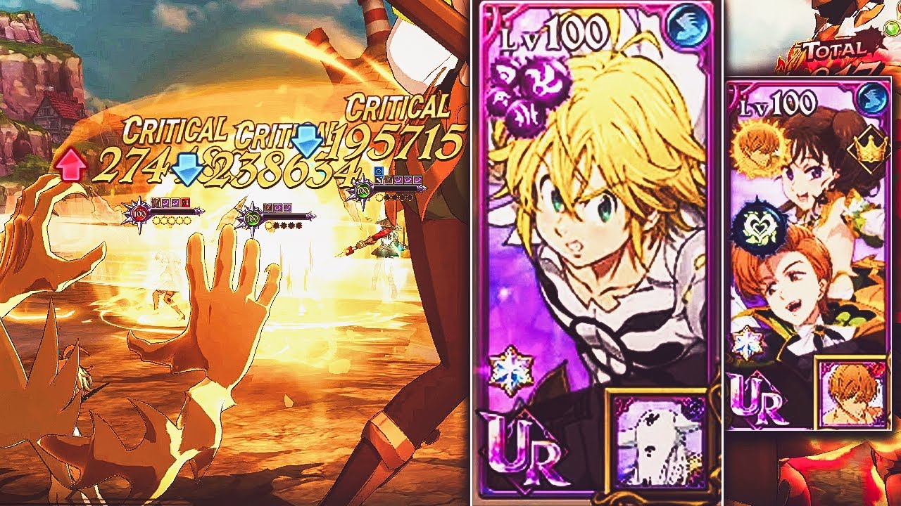 SINS SUPREMACY! DEMON KING MELIODAS RETURNS WITH KING & DIANE!!! 7DS ...