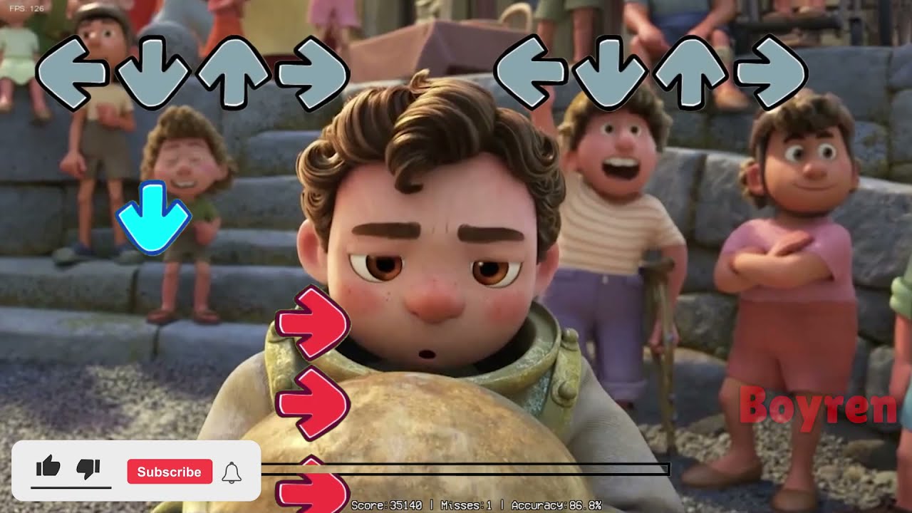 Luca Vs Alberto - The Ending Final Battle Friday Night Funkin ( FNF ...