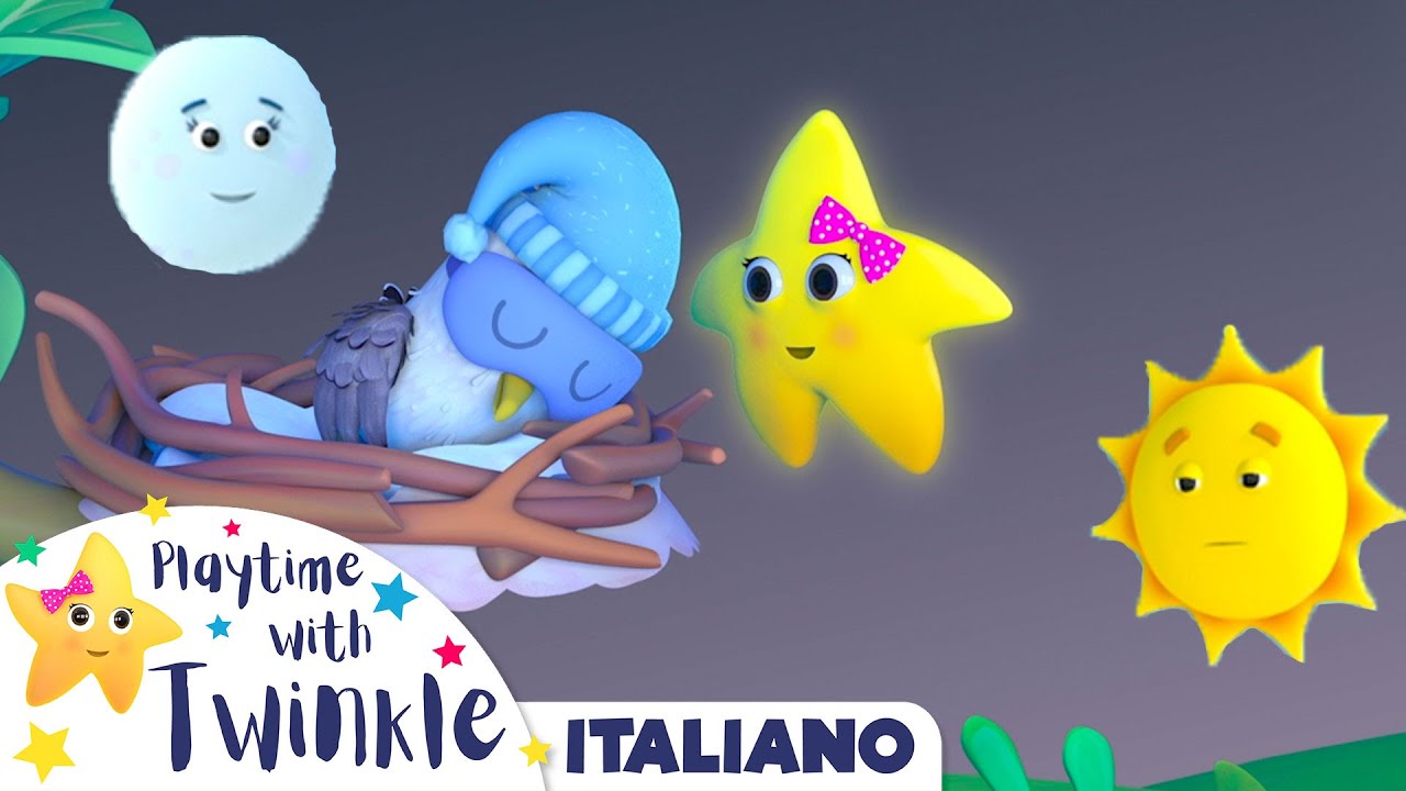 Twinkle E Il Pianeta Luna | A Nanna Canzone per Bambini | Giocare Con ...