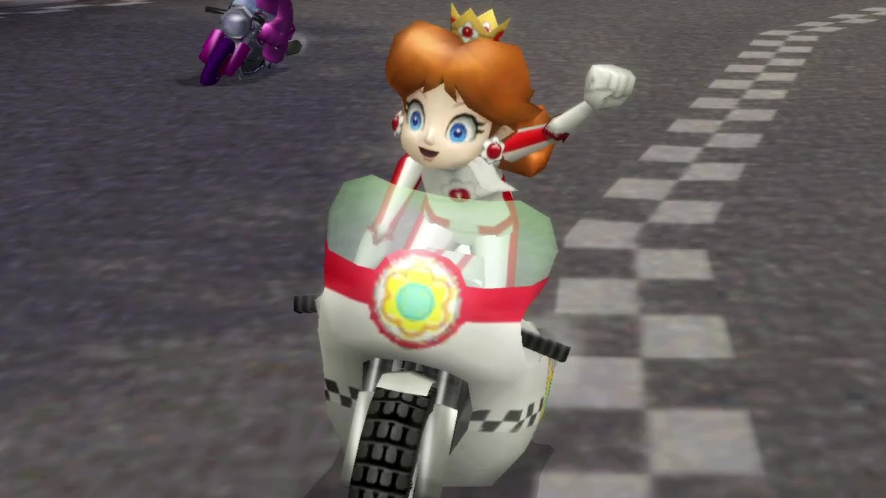 Fire Daisy in Mario Kart Wii - YouTube