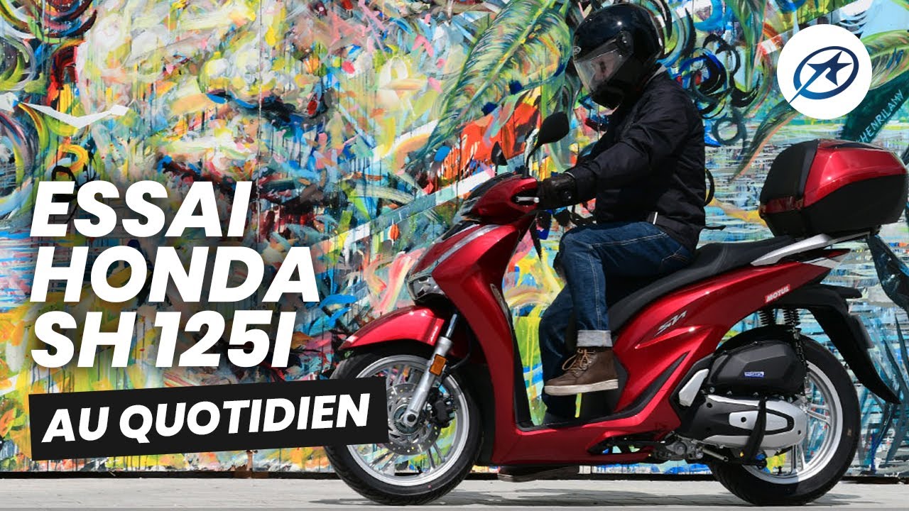 Essai scooter Honda SH 125i (2020) - YouTube