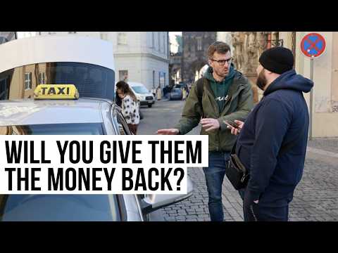 I saved 3 girls from this crooked Taxi driver