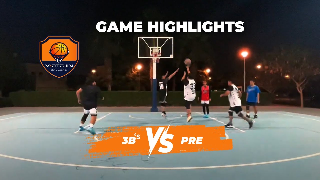 Game 2 Highlights of 3B's vs PRE Basketball Game - YouTube