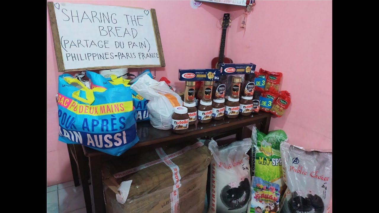 Donating Relief Goods.... - YouTube
