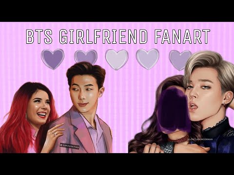 💖|BTS Girlfriend Fanart PT.2 ✨