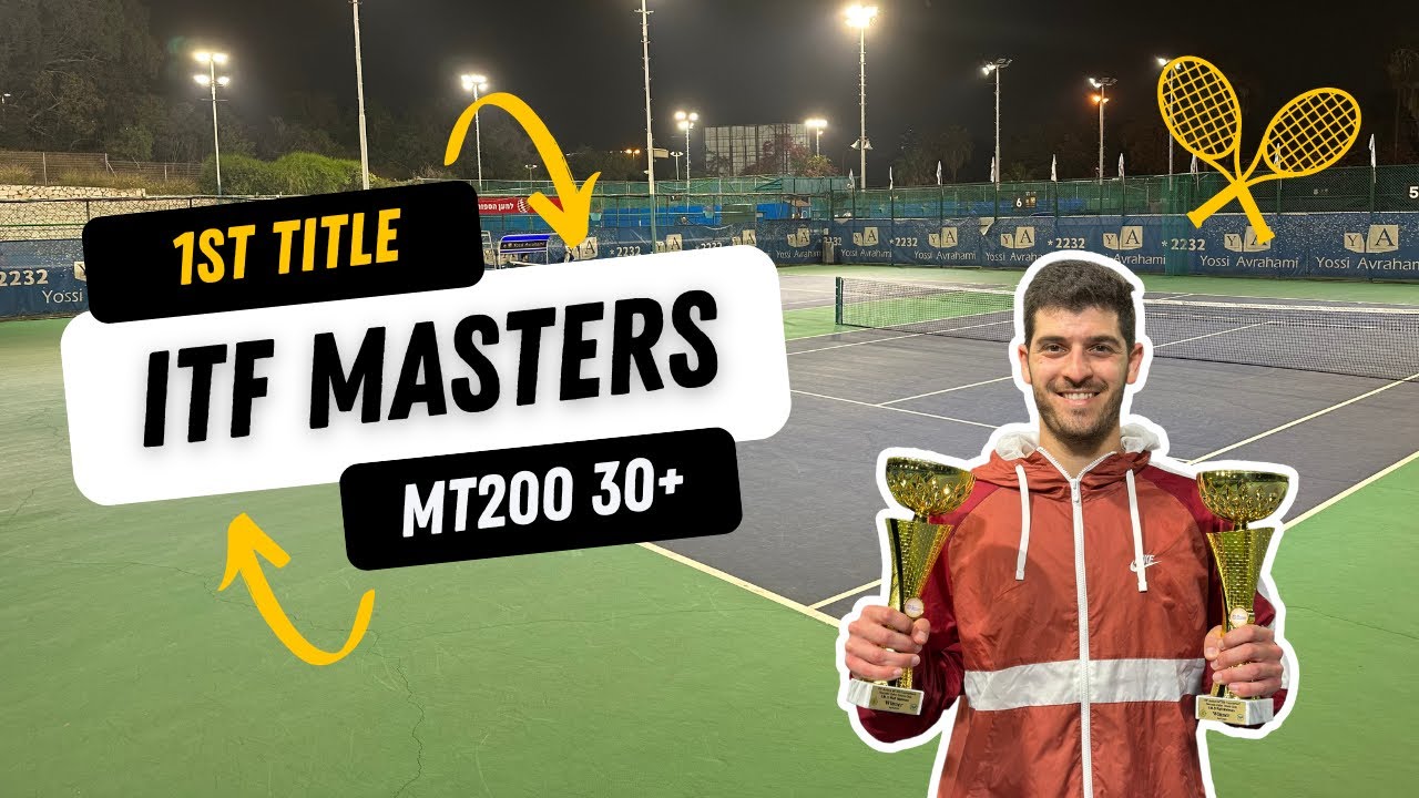 My First ITF Masters Tournament Title - Tennis Match Highlights - YouTube