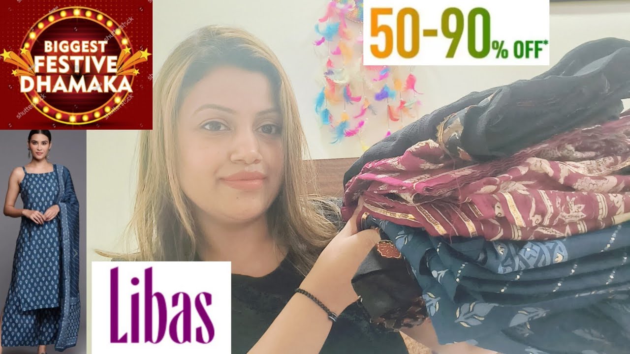 HUGE Libas Sale Haul | New Festive Collection |Under 1500 | Diwali ...