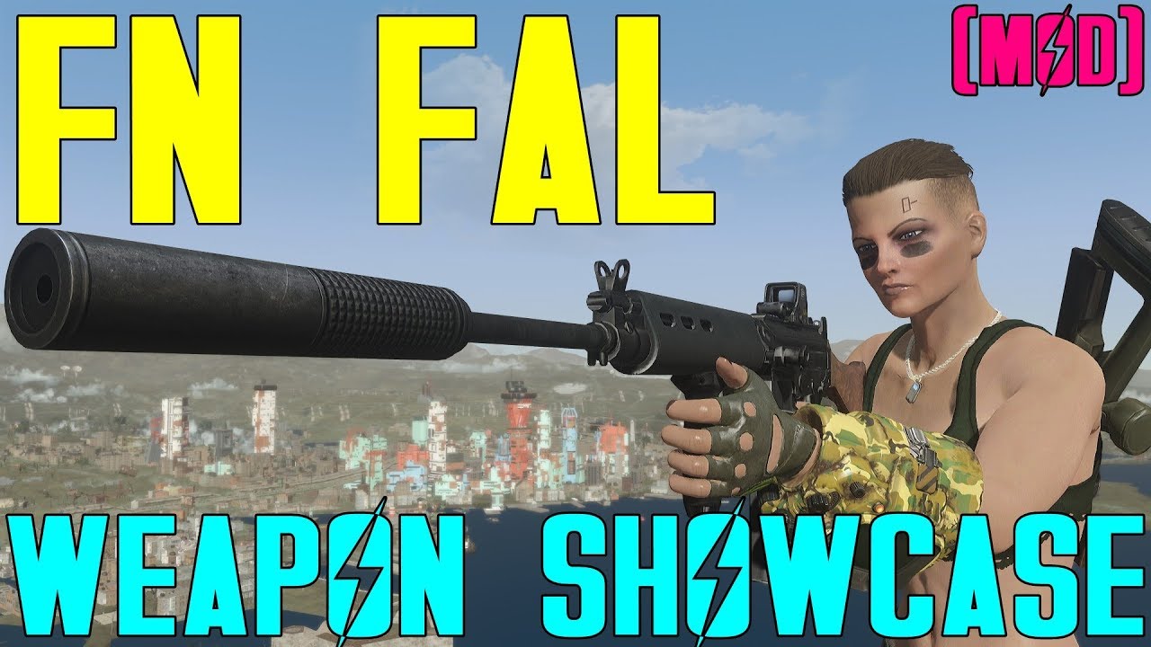Fallout 4: Weapon Showcases: FN FAL (Mod) - YouTube