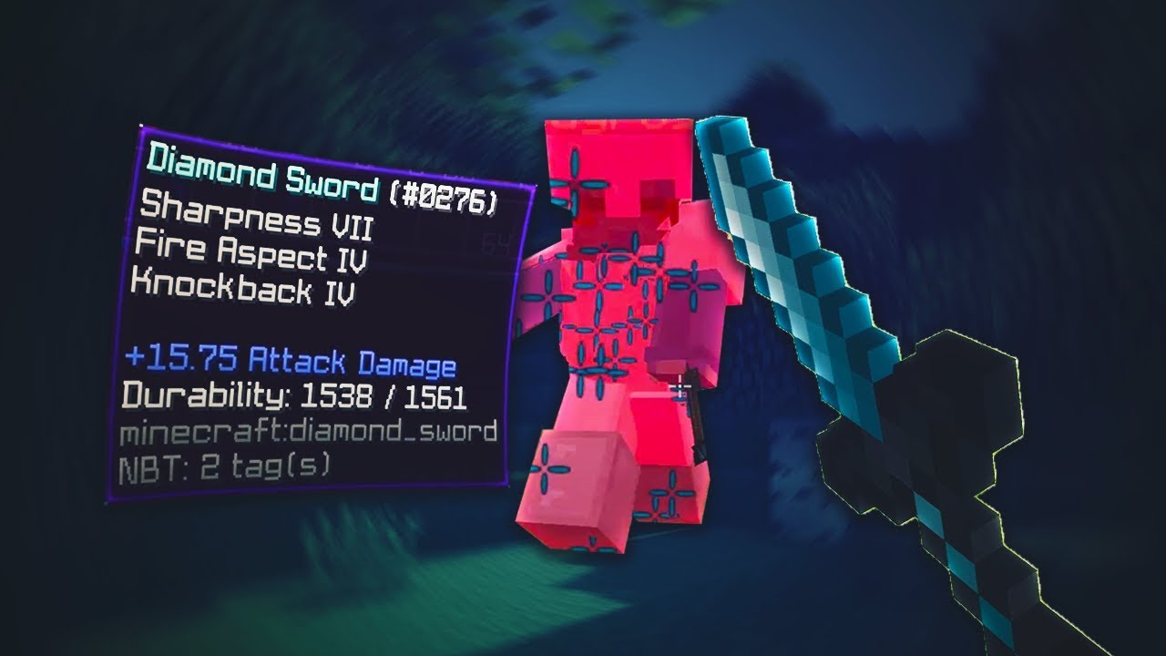 the legend of sharpness 7 fire 4 in hypixel uhc - YouTube