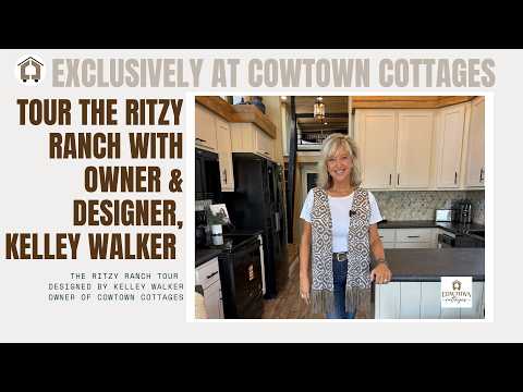 Ritzy Ranch FULL Tour with Kelley | RVIA Tiny Home A Massive Kitchen - Detailed Video Tour