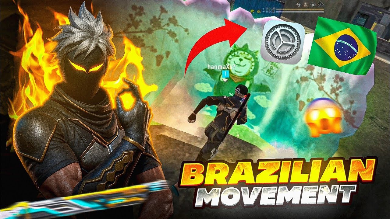 BRAZILIAN 🇧🇷 MOVEMENT REVEALED 💀🔥 BEST SENSI 😭 | SIT UP SECRET 💯 | 100X ...