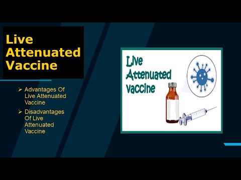 Live Attenuated Vaccines || Type Of Vaccine. - YouTube