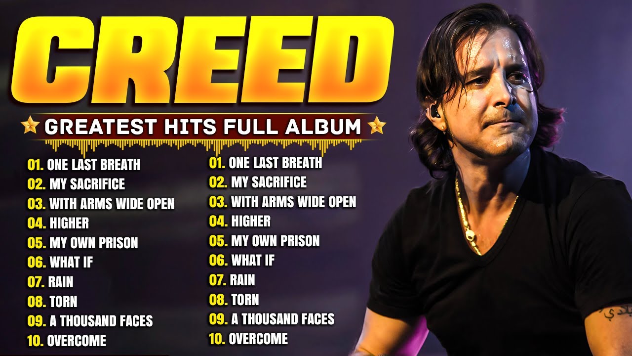 CREED Best Songs Playlist - Creed To Rock Greatest Hits Full Album 2025 ...