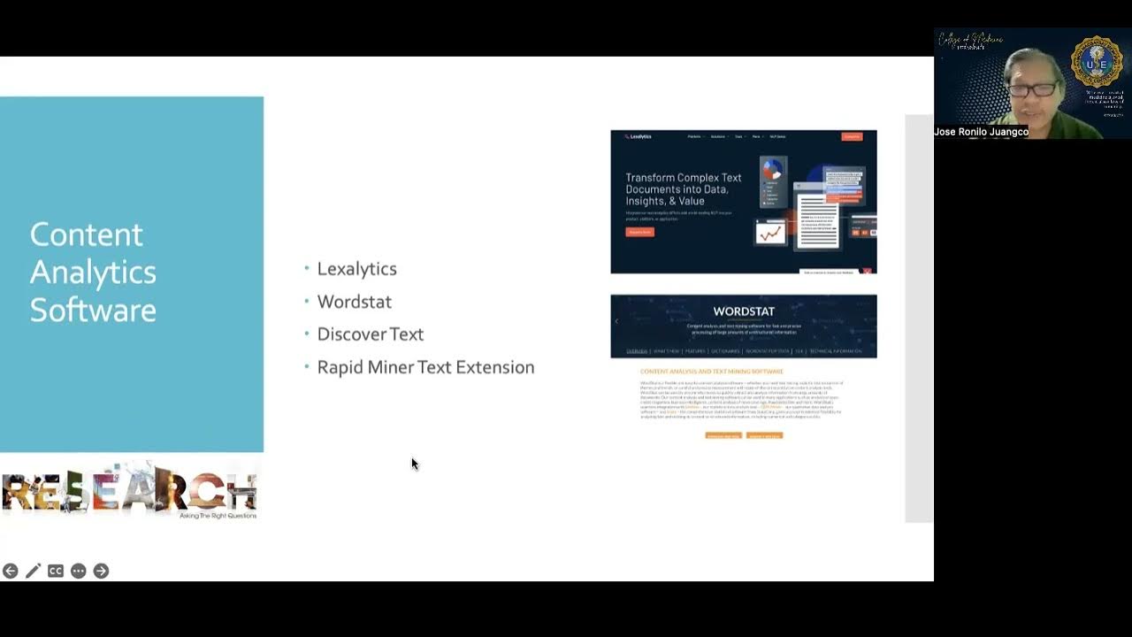Qualitative data analysis - YouTube