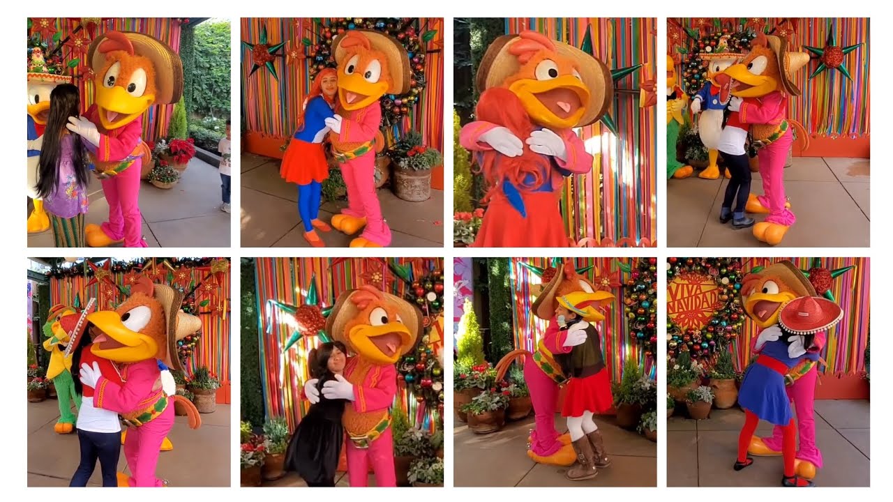 Disneyland compilation of Panchito Pistoles' hugs 2022 - YouTube