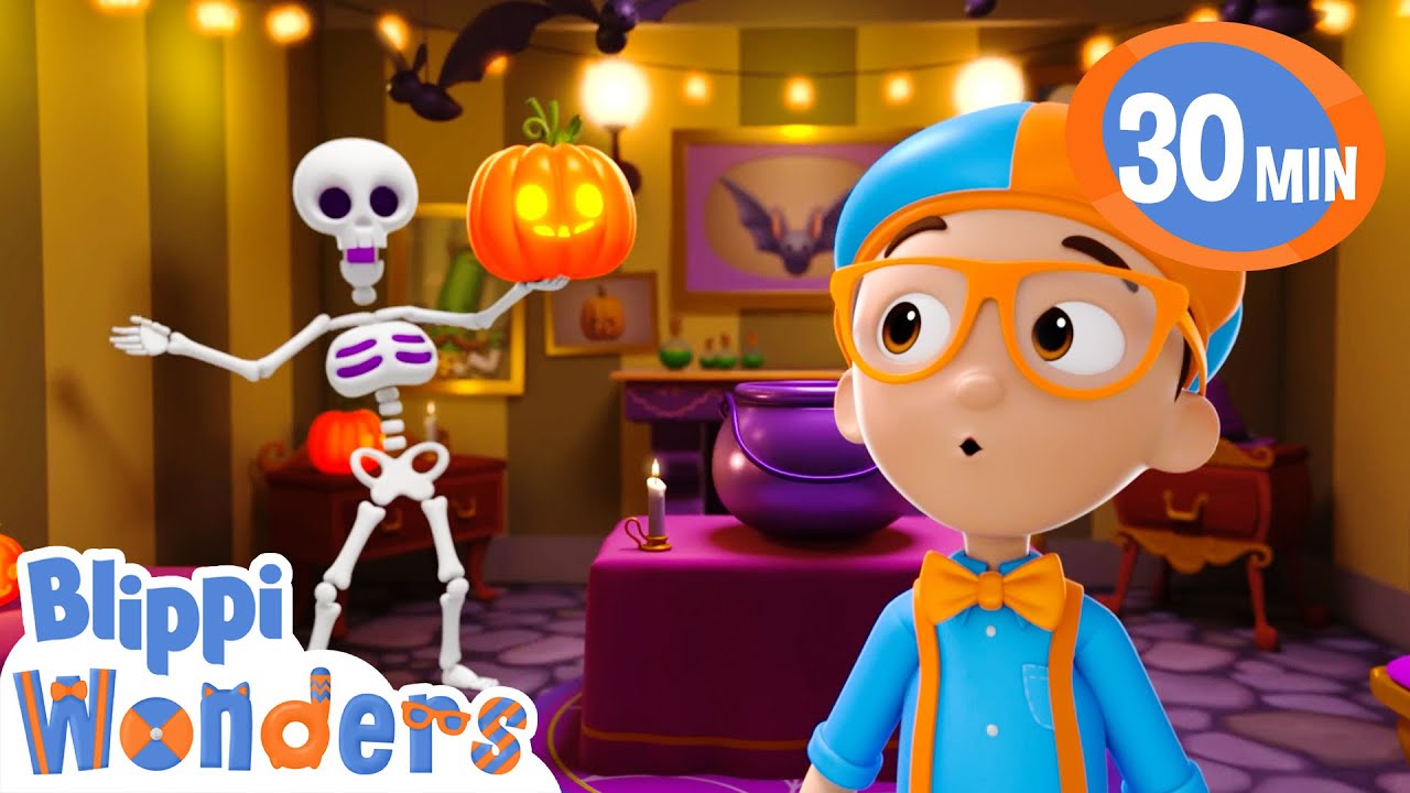 Blippi Wonders - Happy Halloween! | Cartoons For Kids | Blippi Animated ...