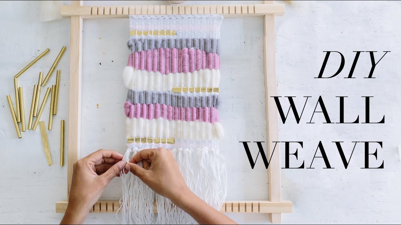 DIY Wall Weave - YouTube