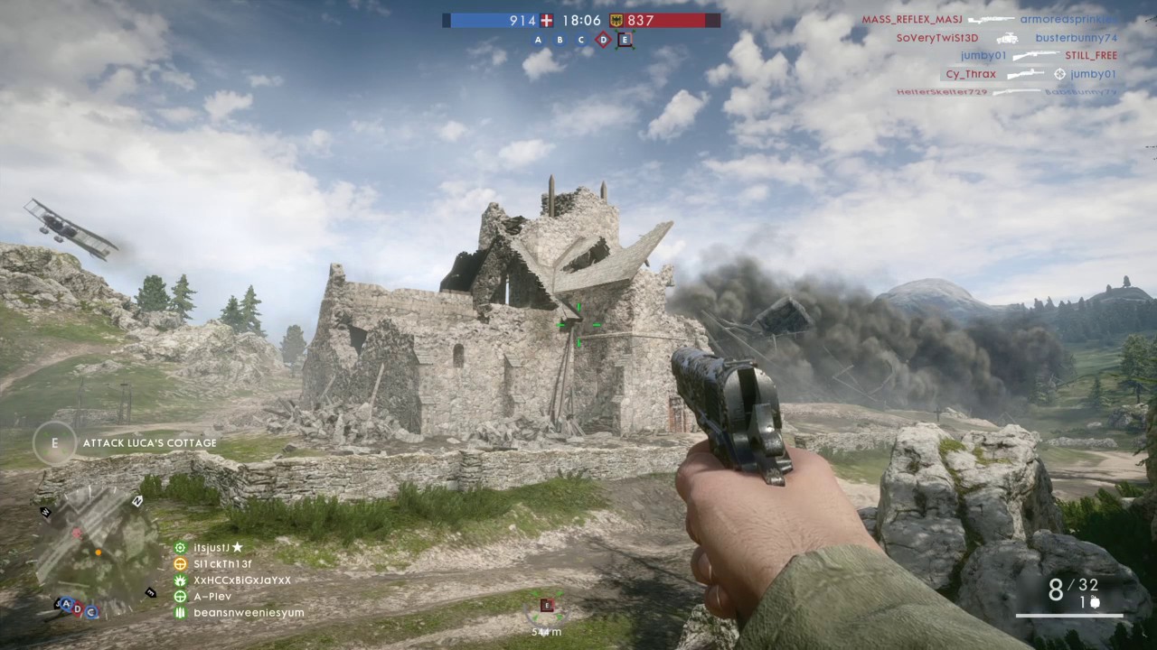 Was aiming for the engine. Battlefield™ 1 - YouTube