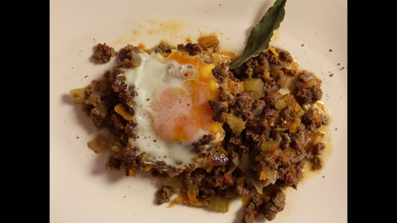 Kime me mish te grire - Mince meat with onion - YouTube