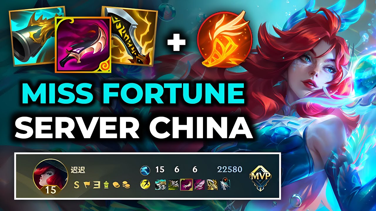 Miss Fortune Wild Rift China - Build Runes Guide Patch 6.3g - Gameplay Miss Fortune Season 19 ...