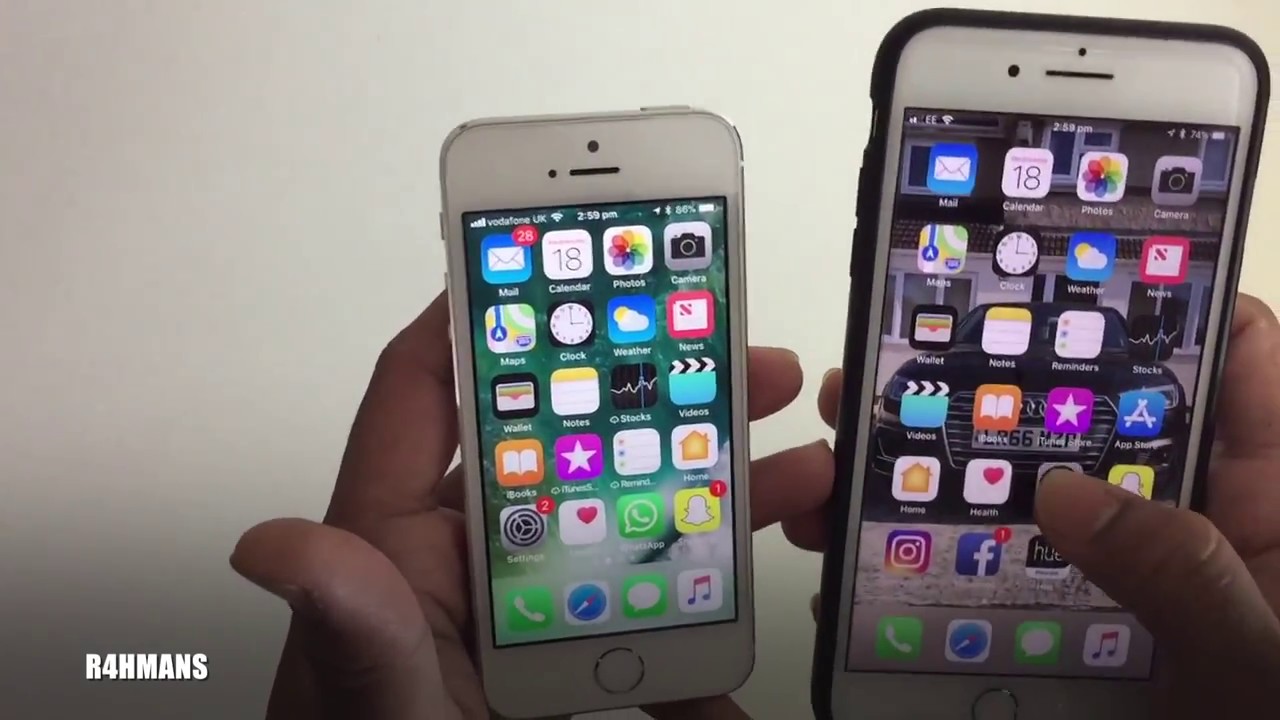 iPhone 5S iOS 11.0.3 (Is It Good) - YouTube