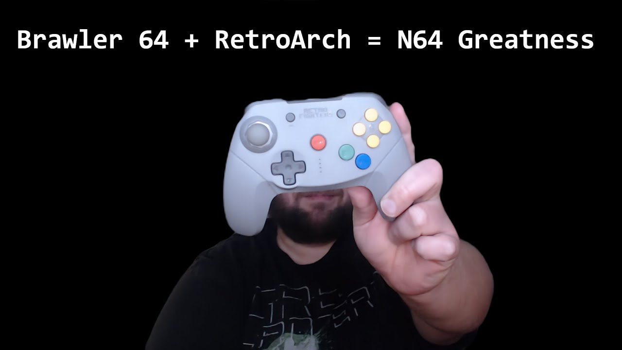 How to Remap the Brawler 64 controller in RetroArch for Nintendo 64 ...