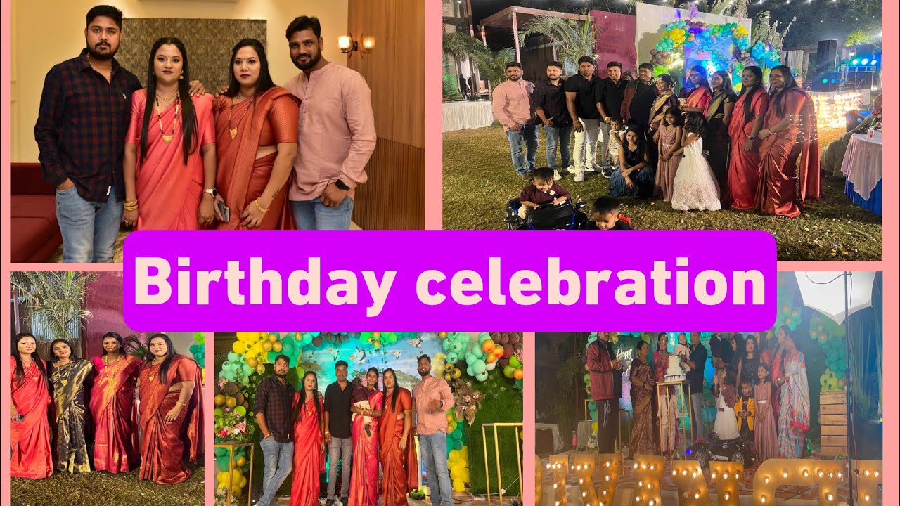 1st Grand Birthday celebration 🥳 Birthday Celebration vlog - YouTube