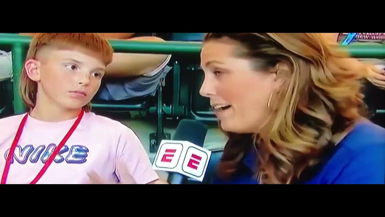 Julie Foudy interviews Isaiah “Zay" Jarvis during The Game between ...