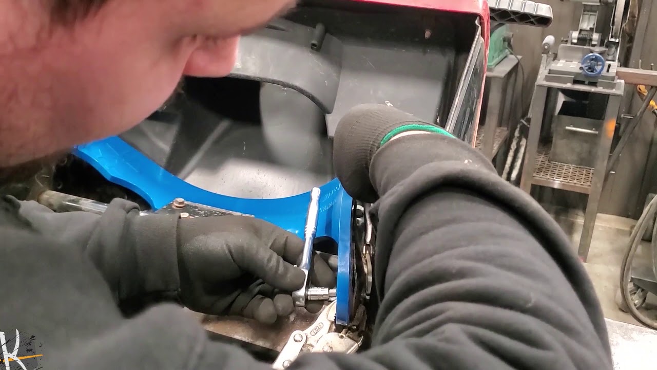 How to install Poly Rotor Paddles on a Single-Stage Snow Blower - YouTube