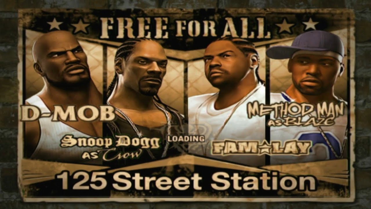 Def Jam Fight For NY | D-MOB vs SNOOP DOGG vs FAM-LAY vs BLAZE | HARD ...