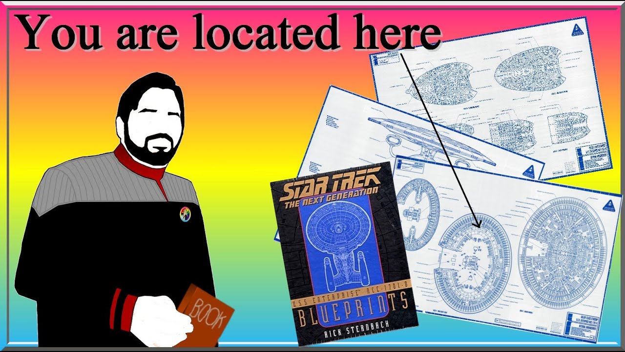 Star Trek Book Club- Star Trek The Next Generation USS Enterprise NCC ...