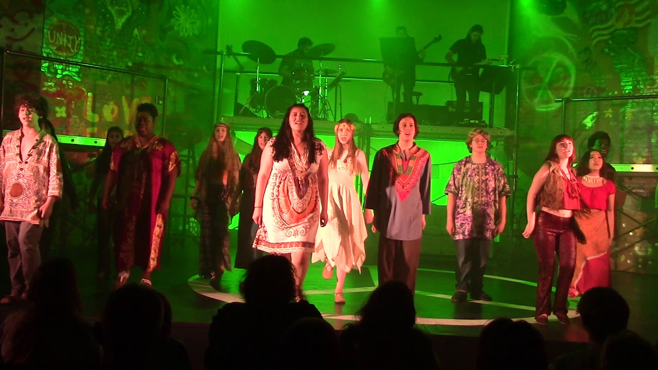 2018 NSAA Musical theater production of Hair (Part 4 of 5) - YouTube