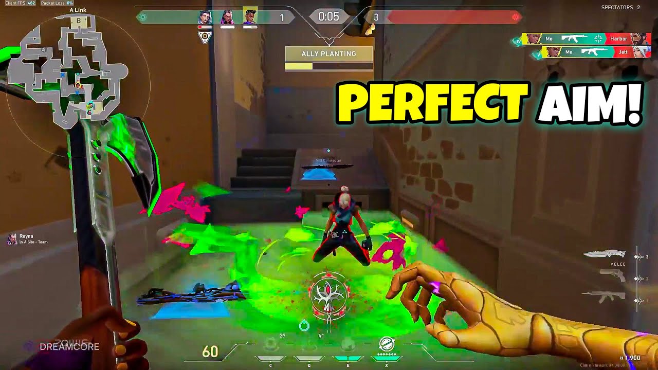 Forsaken's Crosshair Placement is So Precise to Beat | Valorant - YouTube