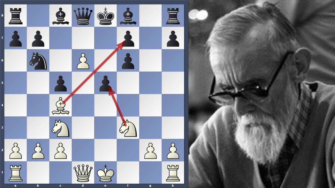 Awesome Game || Emil Joseph Diemer vs Fleischmann || 1954 - YouTube