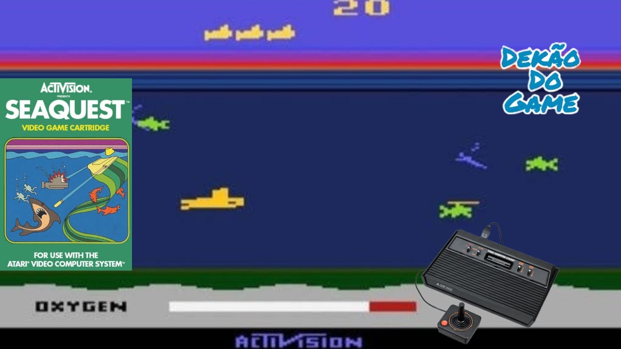 SEAQUEST (Atari 2600) Gameplay - YouTube
