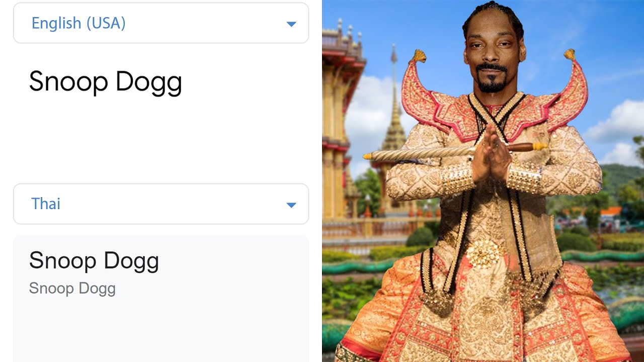 Snoop Dogg in different languages meme | Part 2 - YouTube
