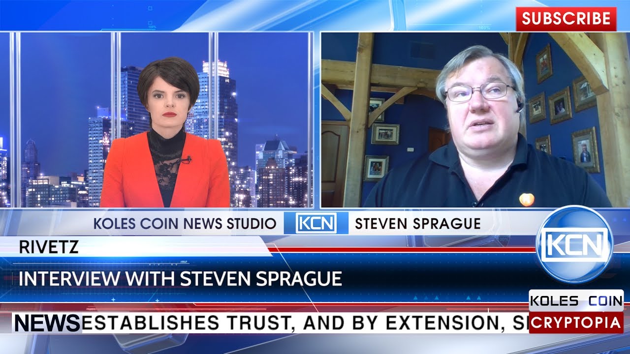 Interview with Steven Sprague, CEO & co founder Rivetz Project - YouTube