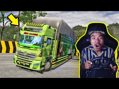 TRUK HINO DYLAN KESULITAN NANJAK SITINJAU LAUIK - ETS2