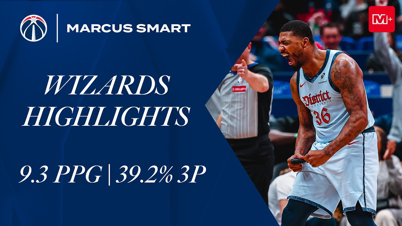 Marcus Smart 2025 Wizards Highlights | Monumental Sports Network - YouTube