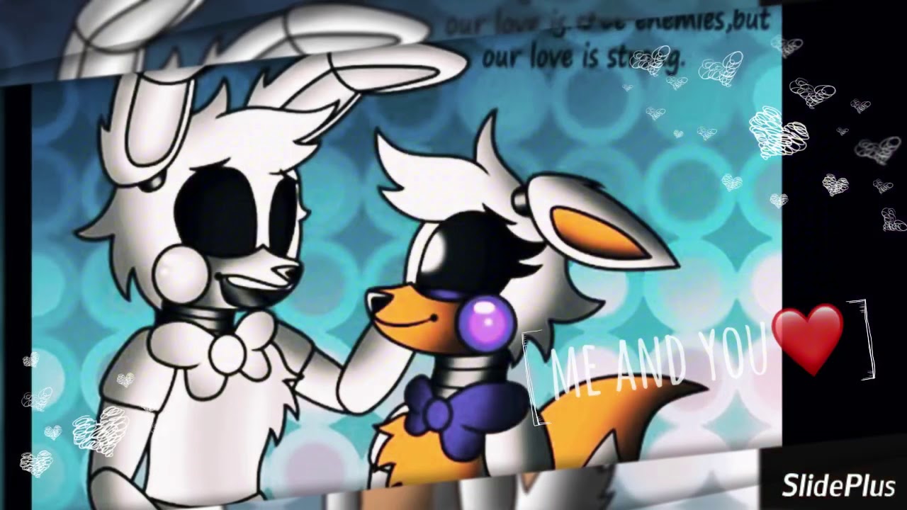 Lolbit x white bunny - YouTube