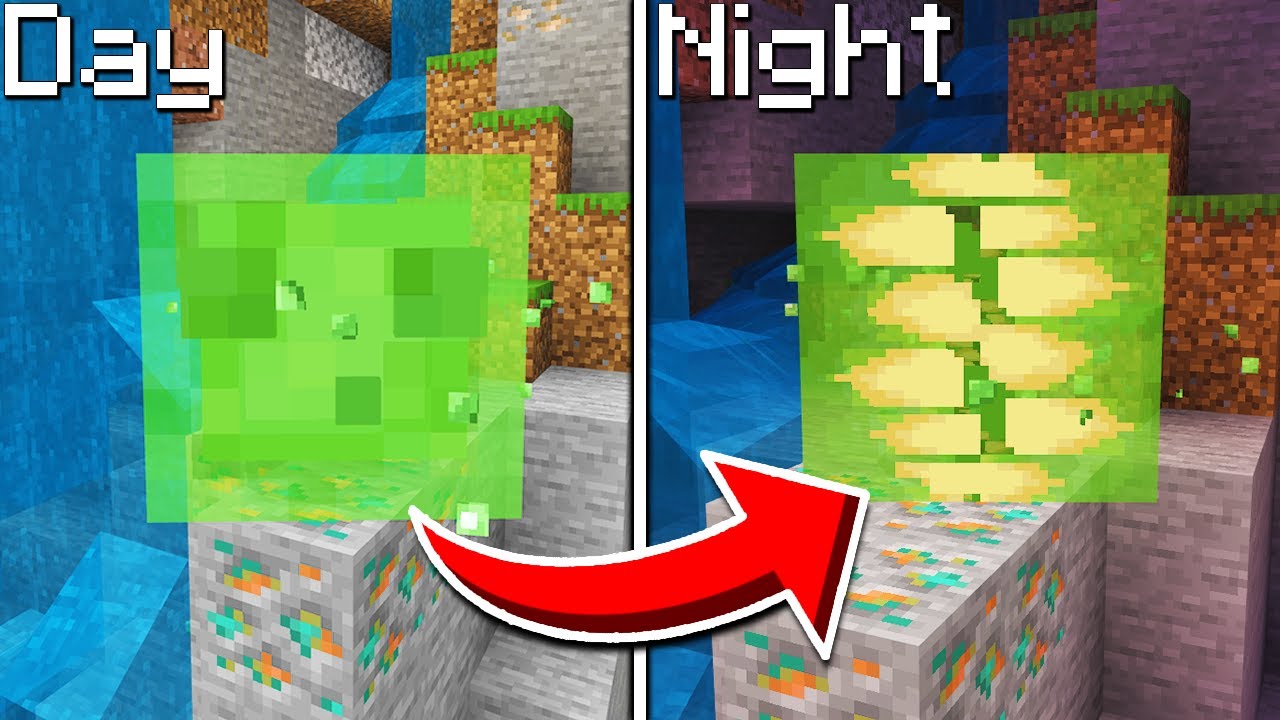 Cave Mobs Become Scary At NIGHT in Minecraft... - YouTube