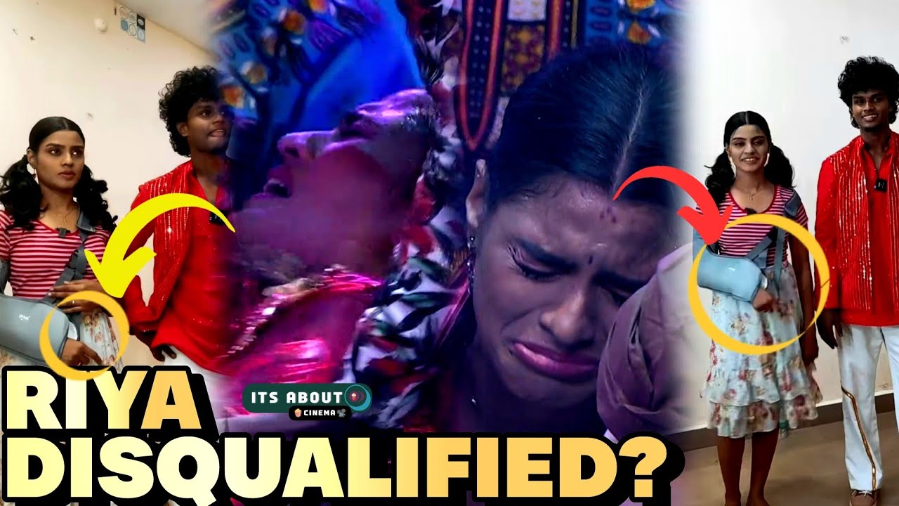 Shocking 😳 கையில் கட்டுடன் நின்ற Riya Ruth 😱 மீண்டும் ஒரு Disqualify ah ...