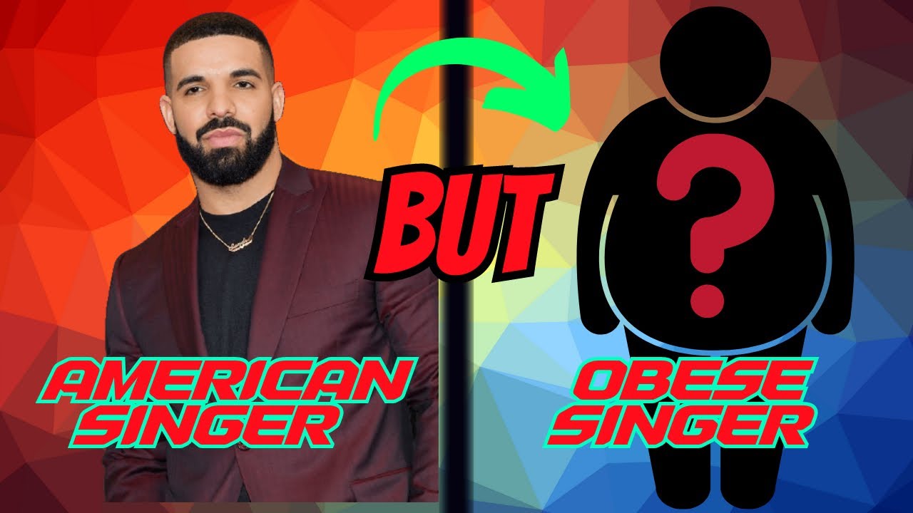 FAMOUS SINGER BUT OBESE - American Rapper #drake #snoopdogg #50cent ...
