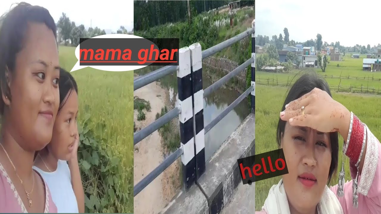 Ajha Hami Mama Ghar Gako / Pani Para rw || Susmita Magar vlog|| #vlog ...
