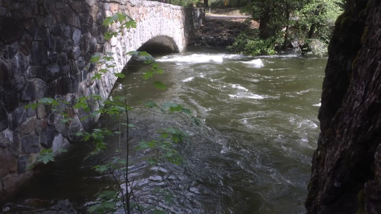 Merced River from Pohono Bridge, May 2017 - YouTube